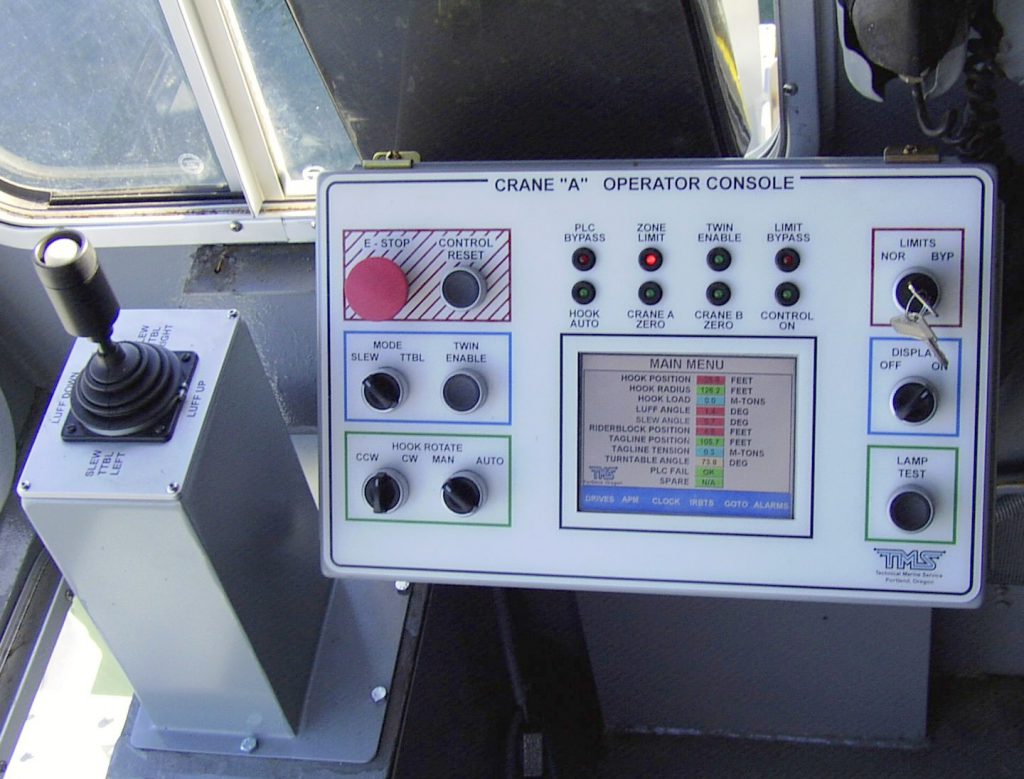 Crane Controls with Joystick - Technical Marine Service, Inc.